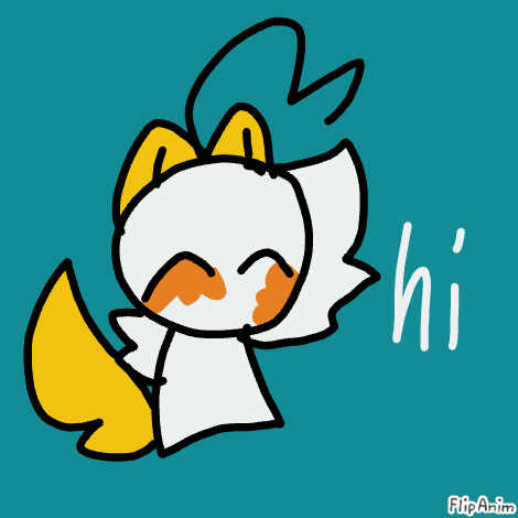 Just woke up hello - FlipAnim