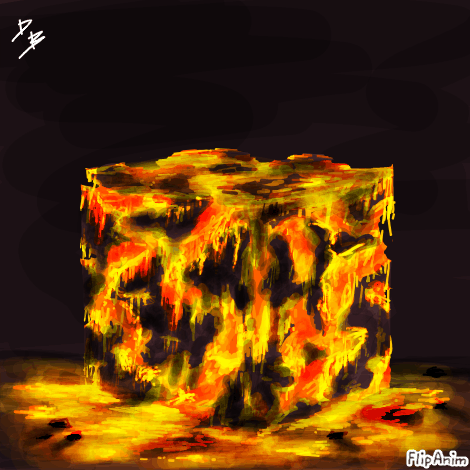 -Realistic Magma Block- - FlipAnim