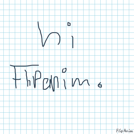 Crusty writing - FlipAnim