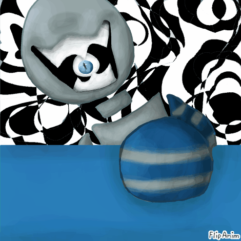 he's gonna stare me down - FlipAnim