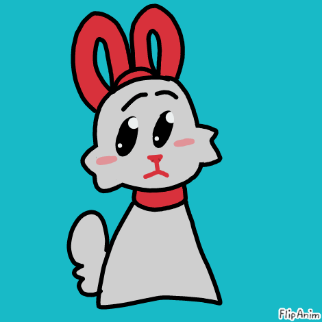 Cute little rabbit - FlipAnim