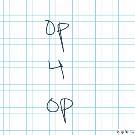 Op 4 op - FlipAnim
