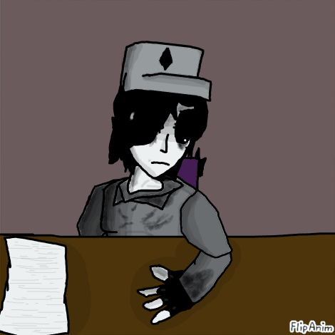 What is she doing here - FlipAnim