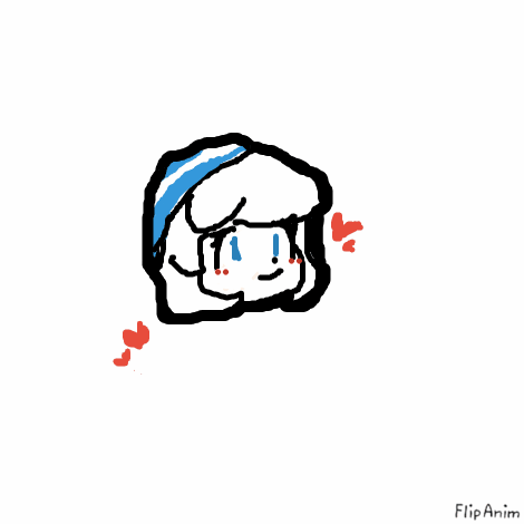 my littel style in draw - FlipAnim