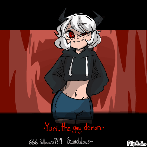 Helltaker-fied my old Persona - FlipAnim