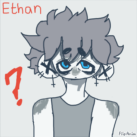 Ethan; my cute lil emo boy ily - FlipAnim