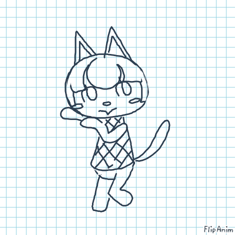 felicity I need to draw her - FlipAnim