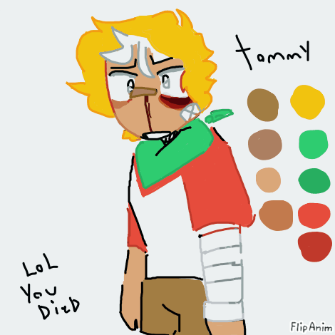 Character sheet - FlipAnim