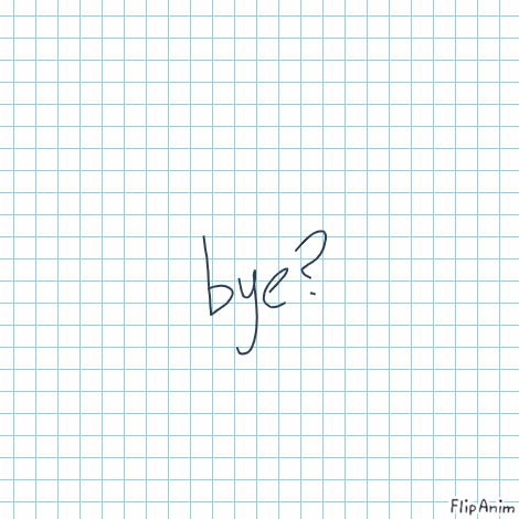 This might be goodbye - FlipAnim