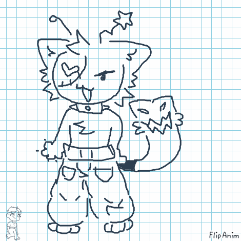 evil monster - FlipAnim