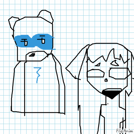 Me: OH NO THE TABLE ITS BROKEN - FlipAnim