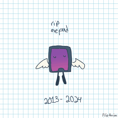 rest in peace mepad - FlipAnim