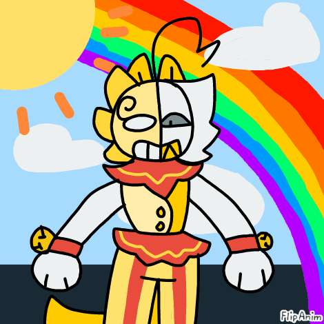 Tehee me as sun - FlipAnim