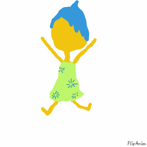 JOY DOING A CARTWHEEL - FlipAnim