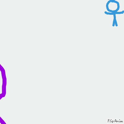 purple vs blue - FlipAnim