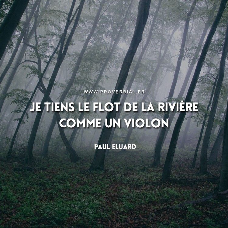 Citation de Paul Eluard - 8 août 2020