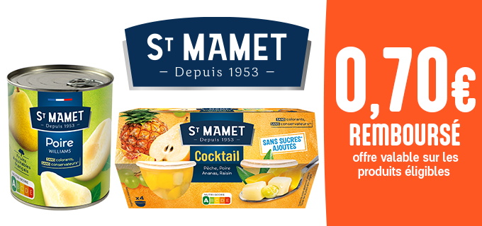 Coupelle de Fruits Cocktail St Mamet | Fidme Courses