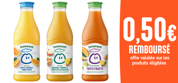 Innocent jus 900Ml | Fidme Courses