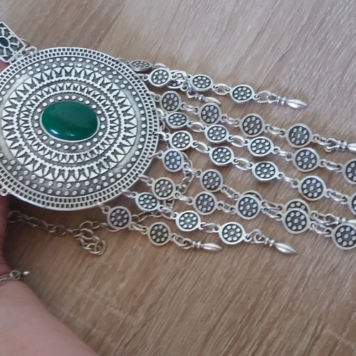 Collier païen du soleil et pièces tombantes, collier arménien - Un ...