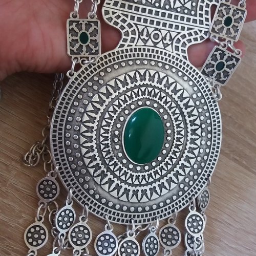 Collier païen du soleil et pièces tombantes, collier arménien - Un ...