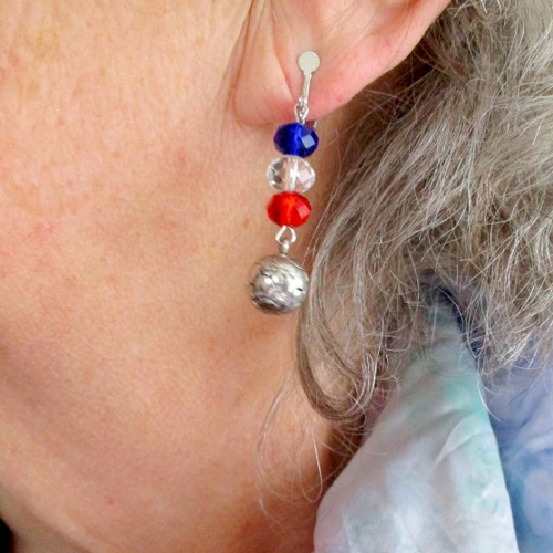 Clips boucles d'oreilles pour les sportifs et accro. au foot - Un grand ...