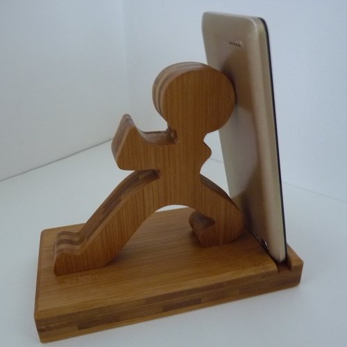 Porte téléphone bois - Un grand marché