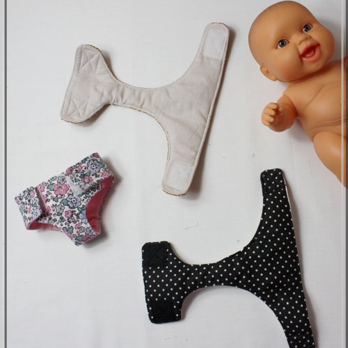 Couche mini poupon paola reina : tutoriel et patron - Un grand marché