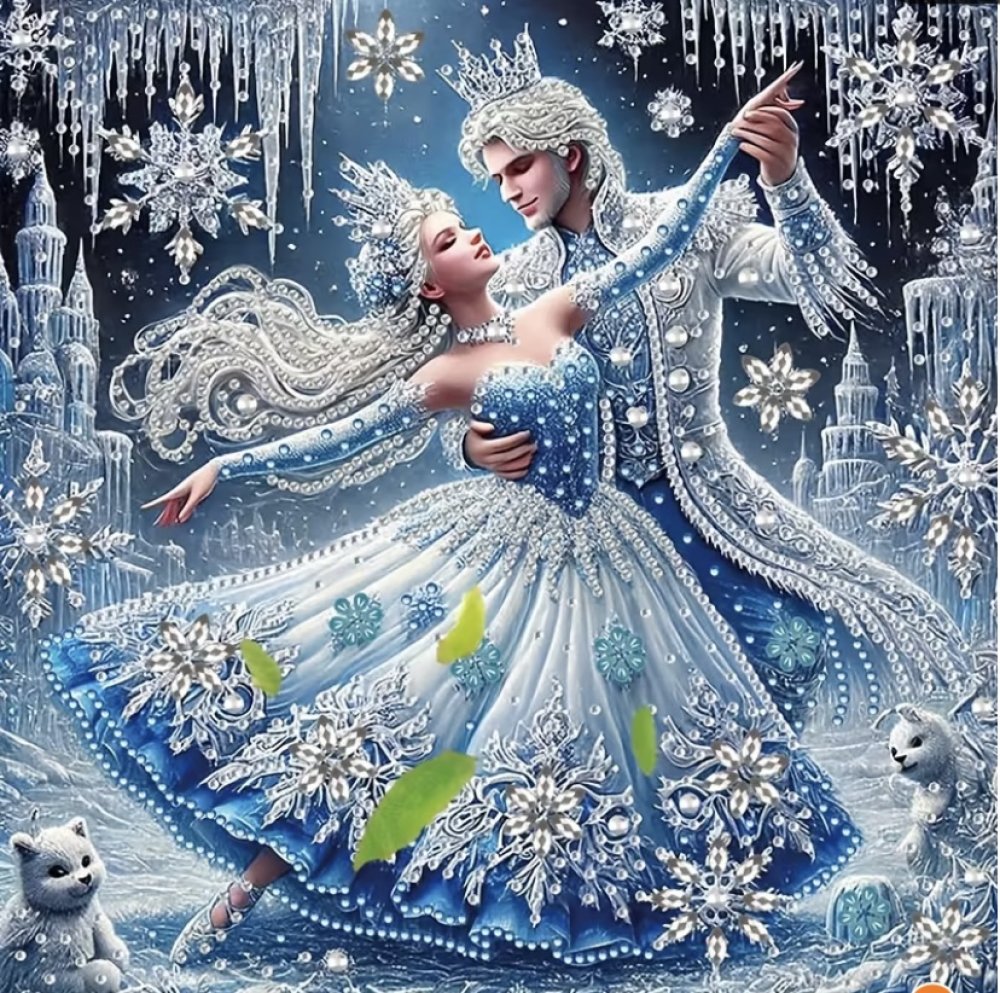 Kit diamond painting partiel à réaliser soi-même, format 30x30 cm ...