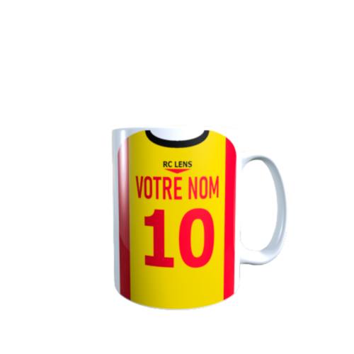 Mug maillot foot rc lens à personnaliser - Un grand marché