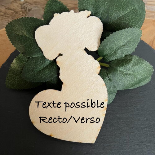 Faire-part éléphant baptême naissance anniversaire mariage en bois - Un ...