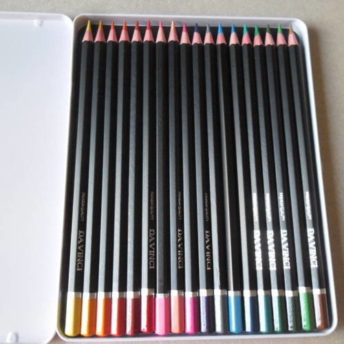 X 1 boite de 18 mixte crayons de couleur de qualité supérieur - Un ...