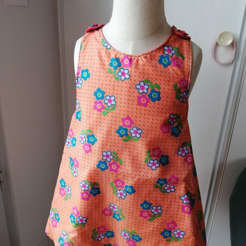 Robe tablier d'été vintage - Un grand marché