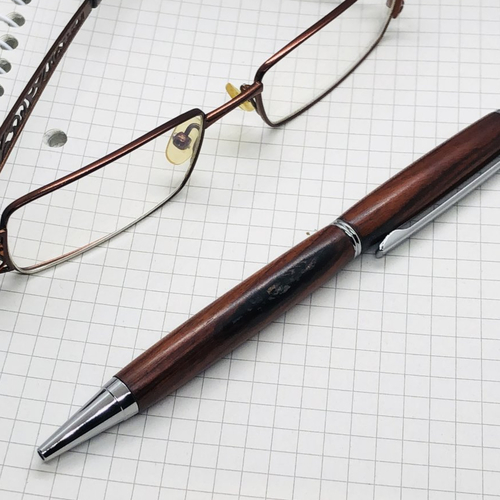 Stylo bille 7 mm rechargeable en bois réalisation artisanale - Un grand ...