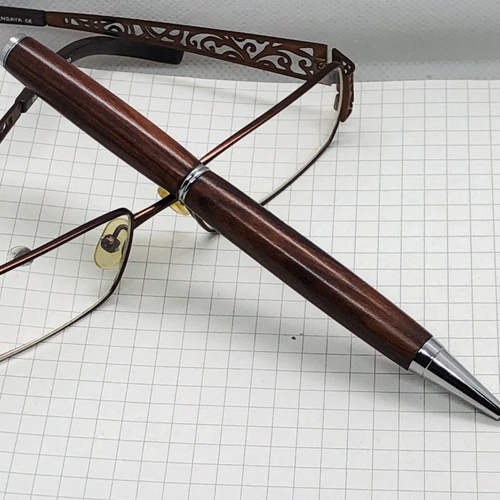 Stylo bille 7 mm rechargeable en bois réalisation artisanale - Un grand ...