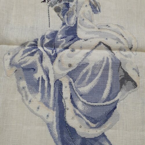 La reine d'hiver de mirabilia (winter queen) - broderie au point de ...