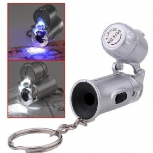 Mini loupe de bijoutier éclairante mini microscope à 3 led ...