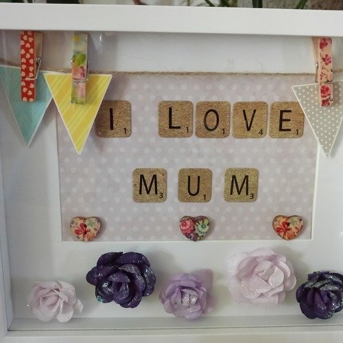 Boîte/box fête des mères "je t'aime maman" - Un grand marché