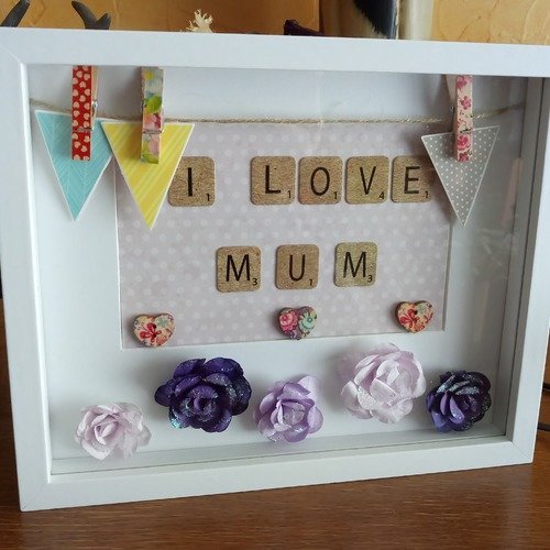 Boîte/box fête des mères "je t'aime maman" - Un grand marché