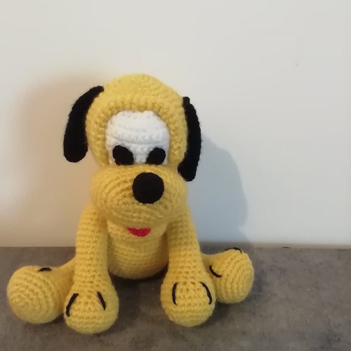 Pluto baby, amigurumi au crochet, doudou, peluche - Un grand marché