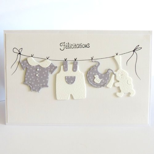 Carte naissance garçon - Un grand marché