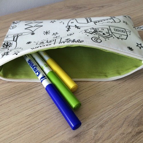 Trousse à colorier - Un grand marché